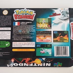 Nintendo 64 Pokemon Stadium Box - Etsy