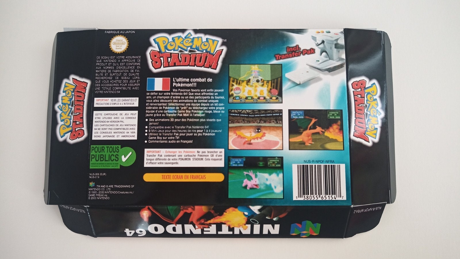 Nintendo 64 Pokemon Stadium Box | Etsy
