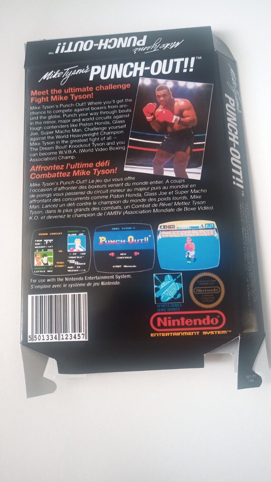 Nintendo Nes Mike Tyson's Punch Out Box - Etsy