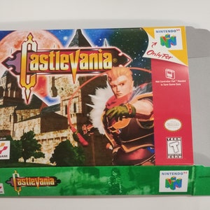 Nintendo 64 Castlevania USA Box - Etsy