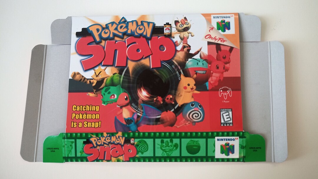 Nintendo 64 Pokemon Snap USA Box - Etsy UK