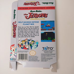 Nintendo Nes the Jetsons Box - Etsy
