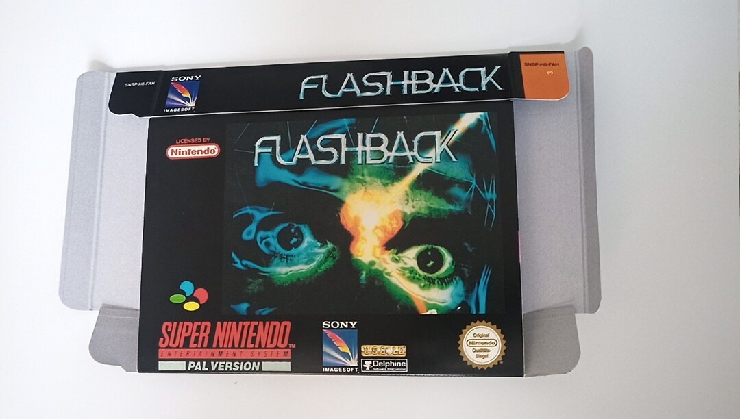Super Nintendo Flashback Box - Etsy