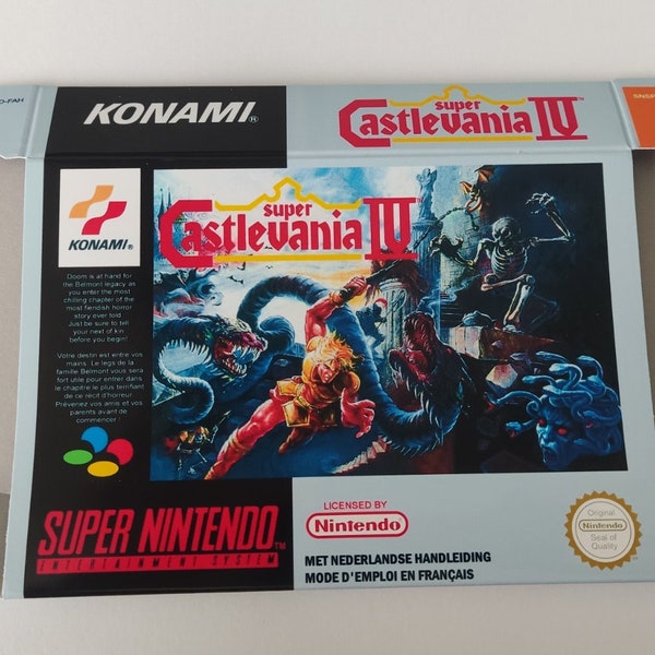 Super Castlevania Iv - Etsy