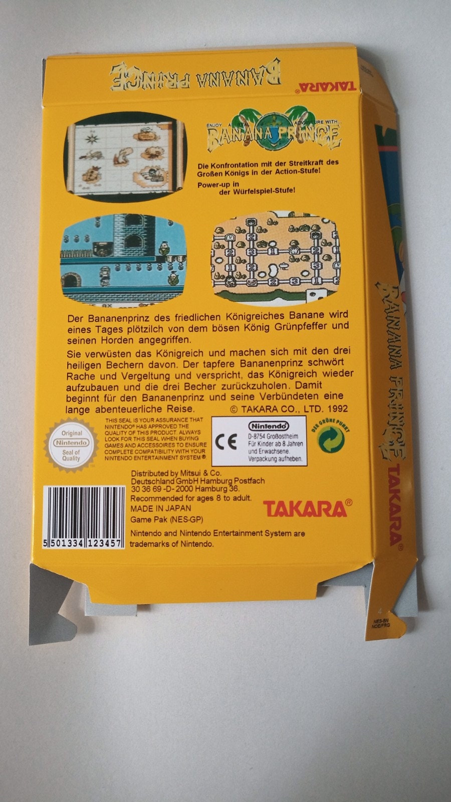 Nintendo Nes Banana Prince Box - Etsy UK