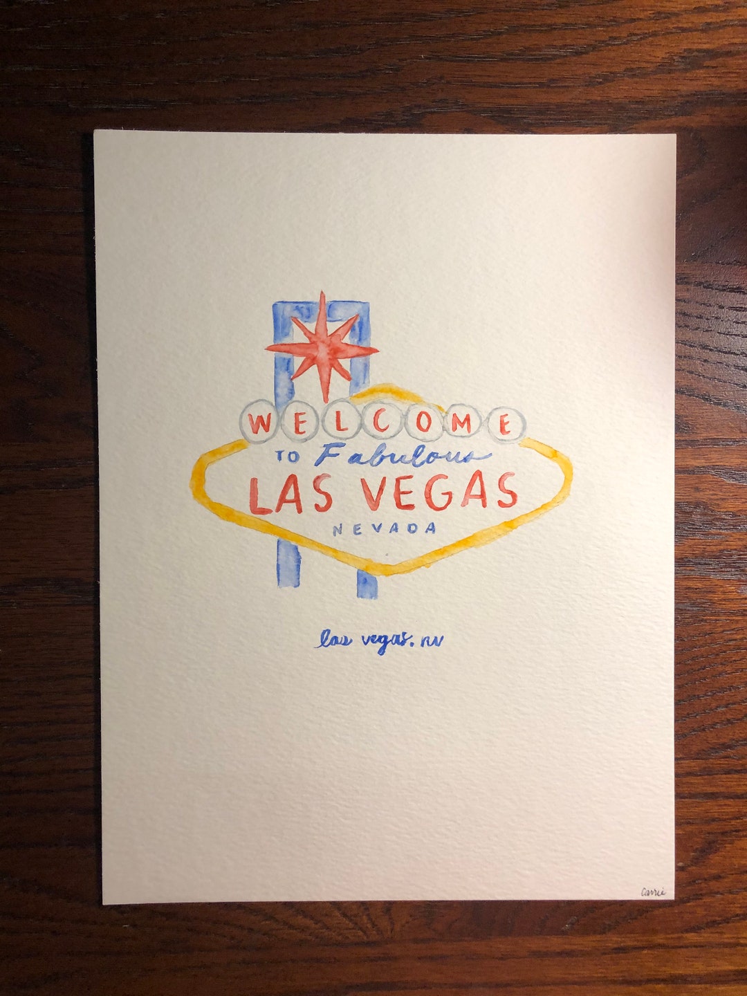 Las Vegas Sign Art - Etsy