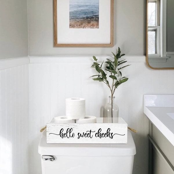 Hello Sweet Cheeks Bathroom Sign - Etsy