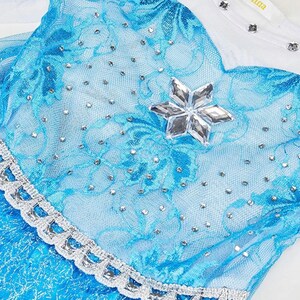 Ice Queen Dress Frozen Inspired Dress Elsa Birthday Dress - Etsy