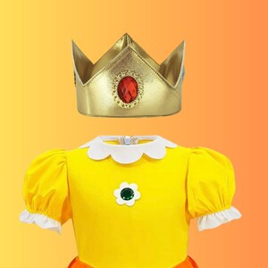 Princess Peach Costume Dress for Women Princess Peach Dress - Etsy
