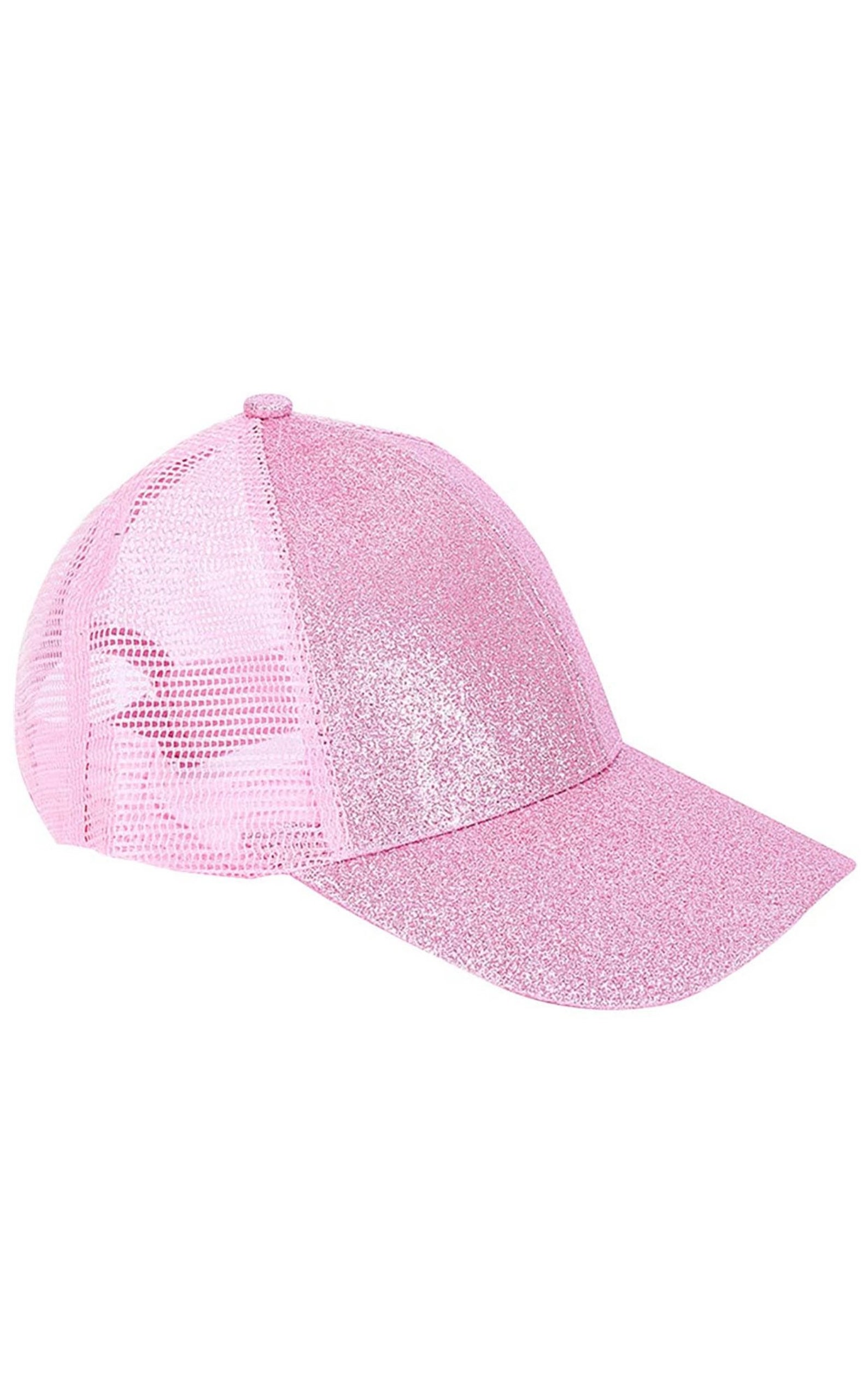Ponytail Glitter Baseball Hats for Girls. Messy Bun Trucker - Etsy