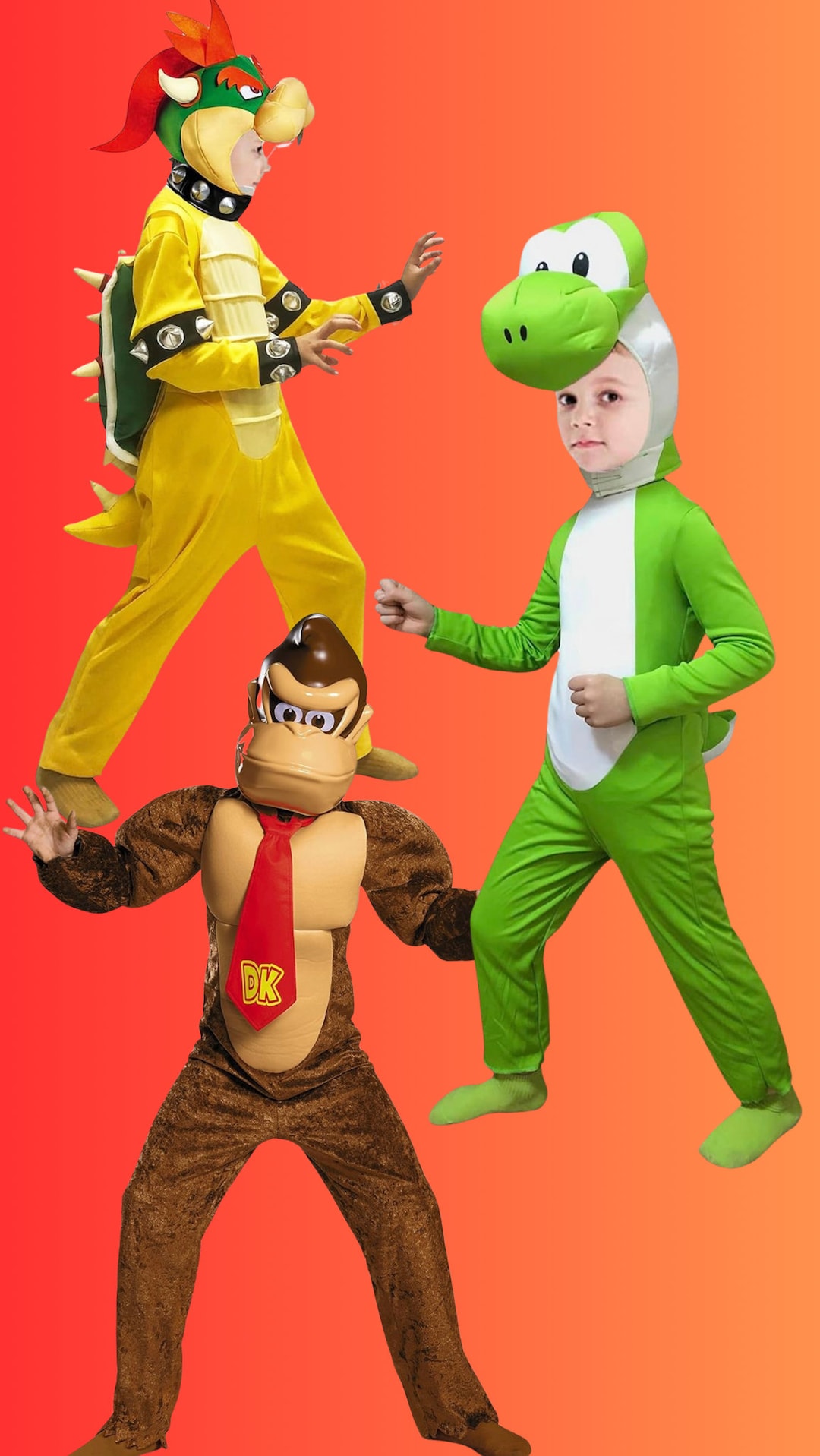 3D Video Game Halloween Costume, Halloween Costume for Family Group ...