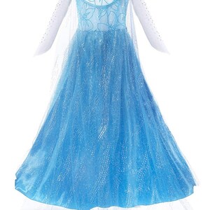 Ice Queen Dress Frozen Inspired Dress Elsa Birthday Dress - Etsy