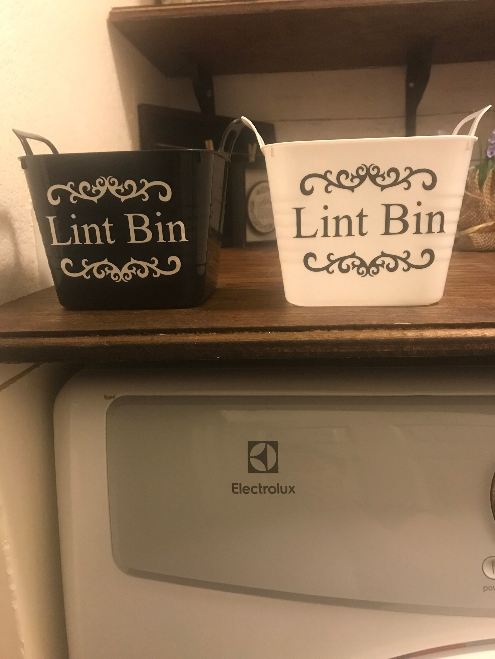 Lint Decal Laundry Room Decor Lint Bin Vinyl Decal for - Etsy