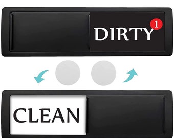 Dirty Clean Dishes Sign - Etsy