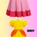 Princess Peach Costume Dress for Women Princess Peach Dress - Etsy