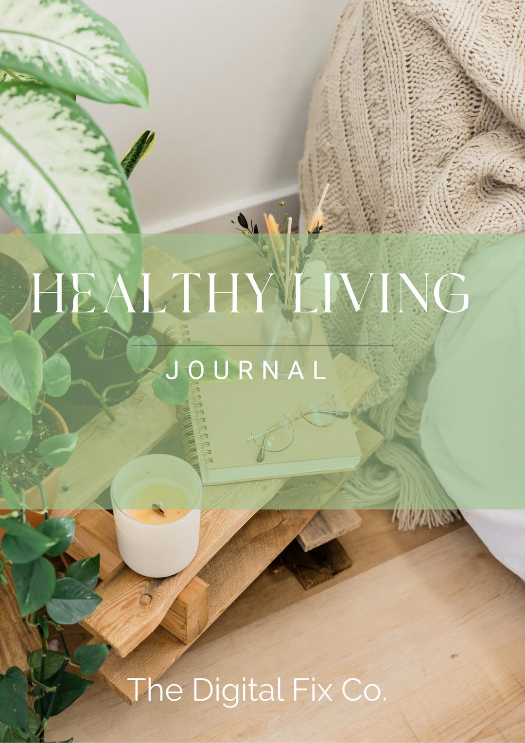 Digital Wellness Journal | Printable Health + Fitness Planner | Self ...