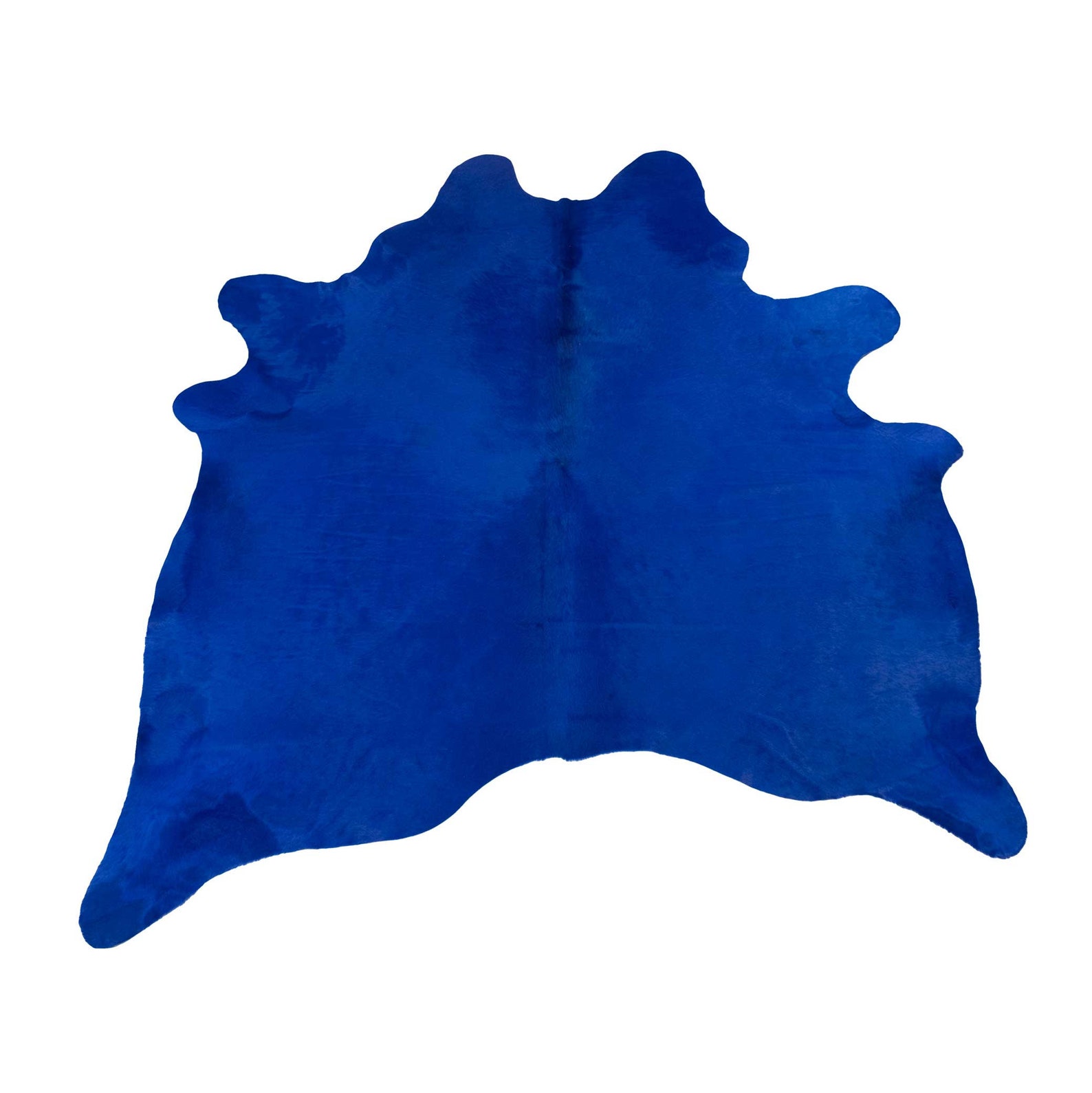Cow skin cobalt blue Cowhide cobalt blue cobalt Blue | Etsy