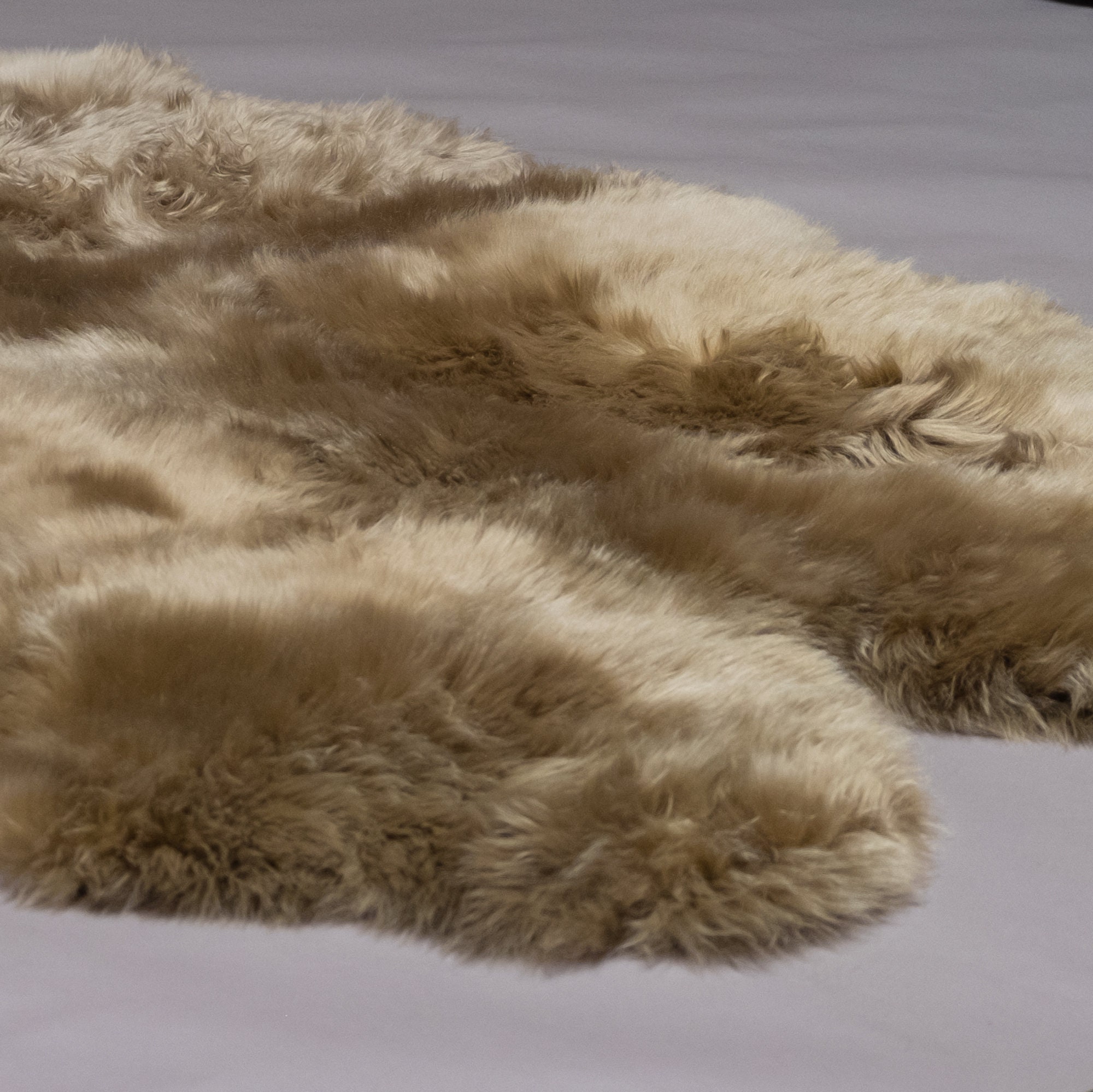 Sheepskin rug taupe xxl 120 x 190 cm / Sheepskin rug taupe 120 | Etsy