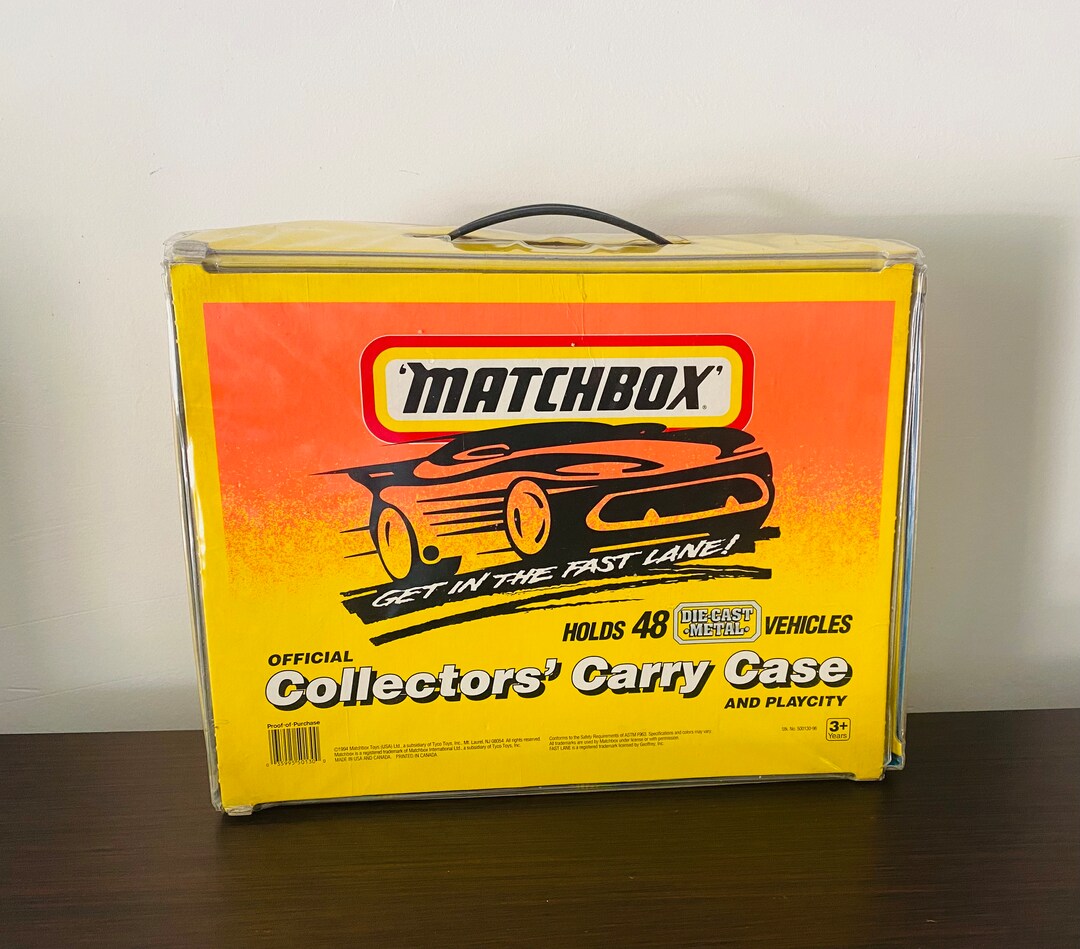 Matchbox Official Collector's Carry Case and Playcity - Etsy