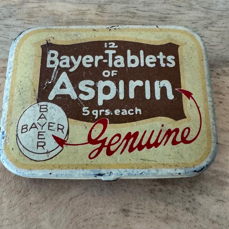 Aspirin - Etsy