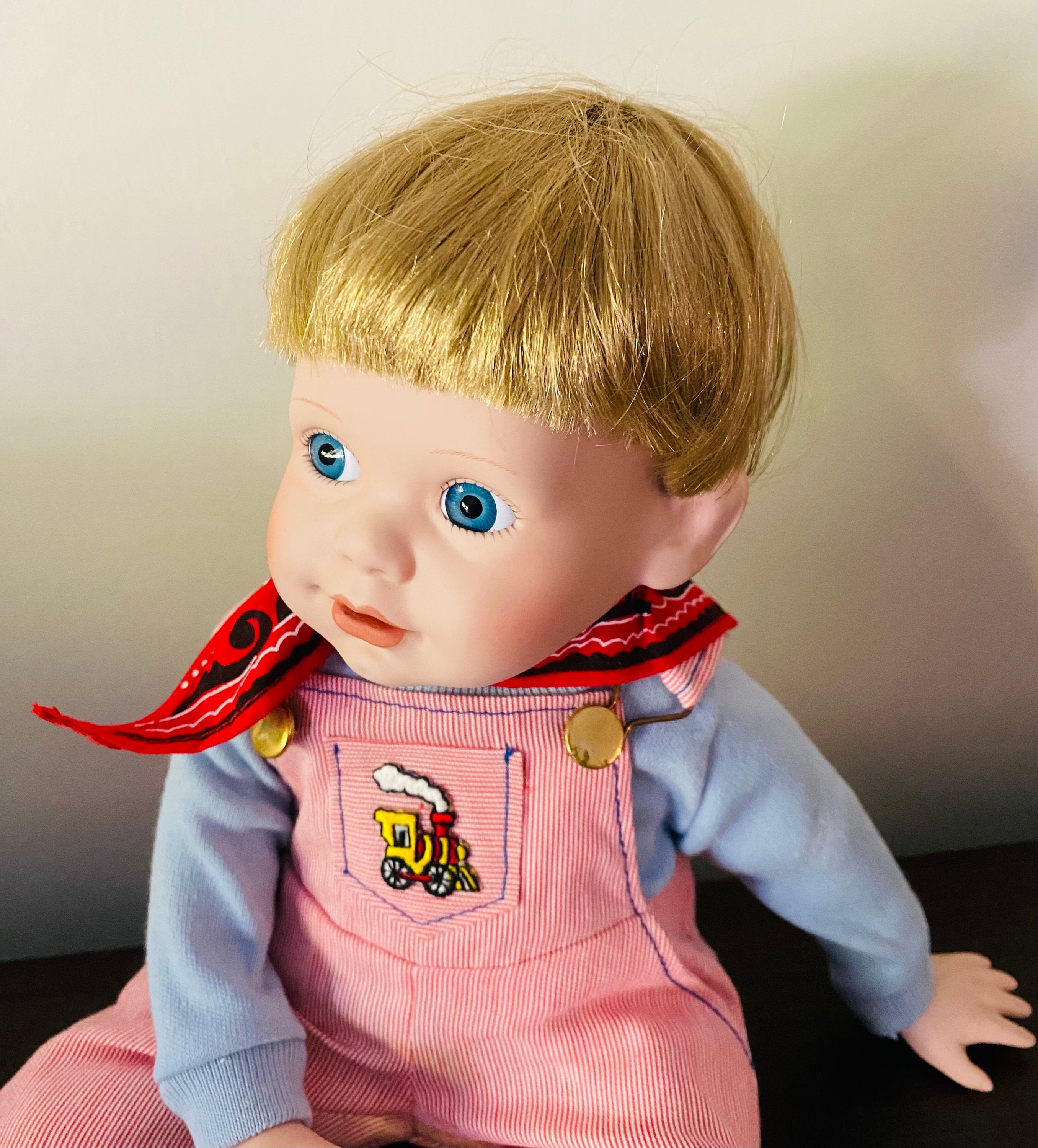 The Danbury Mint Porcelain Engineer Doll Jimmy by Elke Hutchens Vintage ...