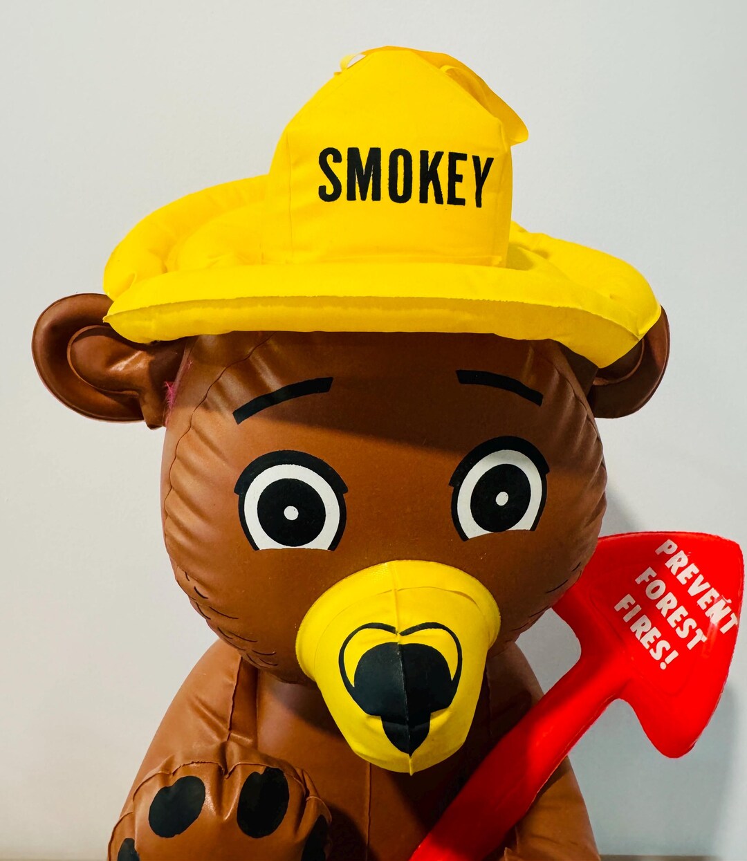 Inflatable Smokey Bear Character 1960s Smokey Bear Blow up Character ...