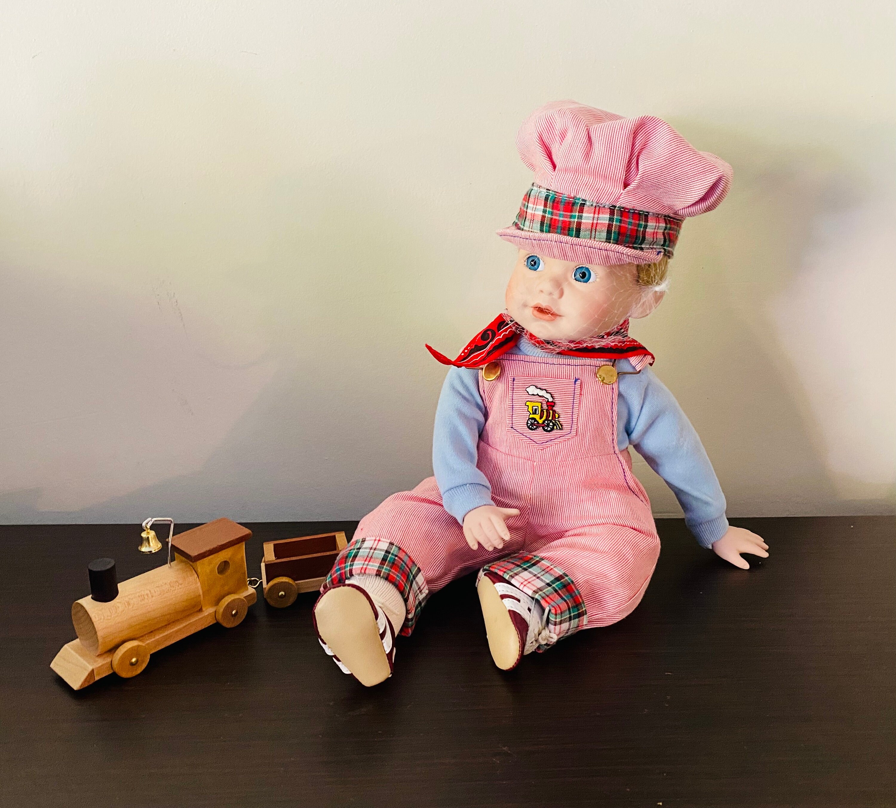 The Danbury Mint Porcelain Engineer Doll Jimmy by Elke Hutchens Vintage ...