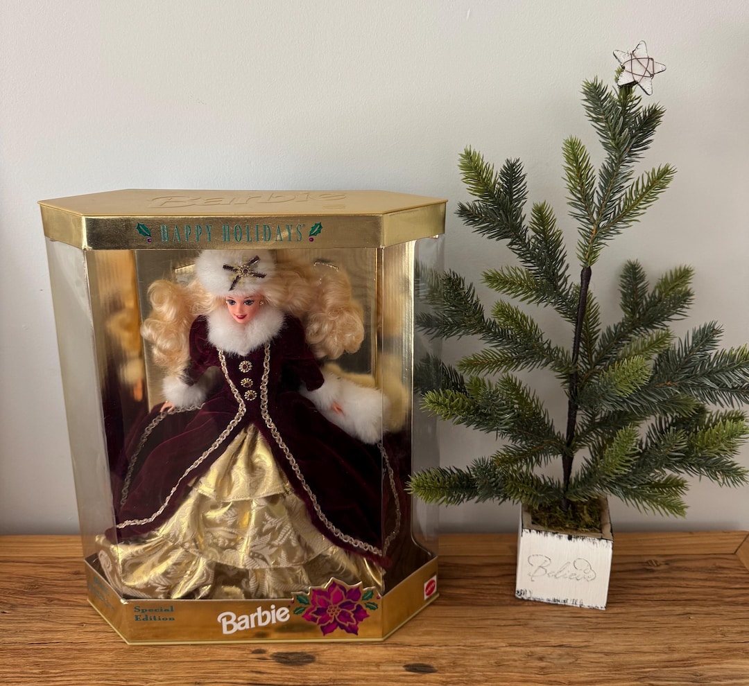 Happy Holiday Barbie Doll Special Edition Vintage No. 15646 by Mattel ...