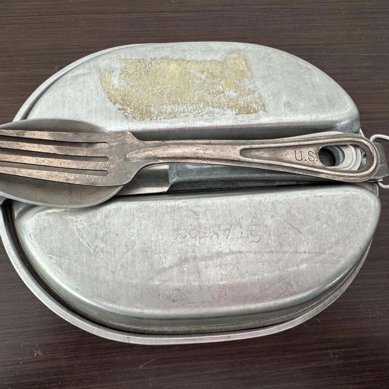 Military Surplus Mess Kit - Etsy