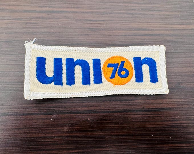 1970's Union 76 Uniform Patch Gas Station Attendants Patch Unocal ...