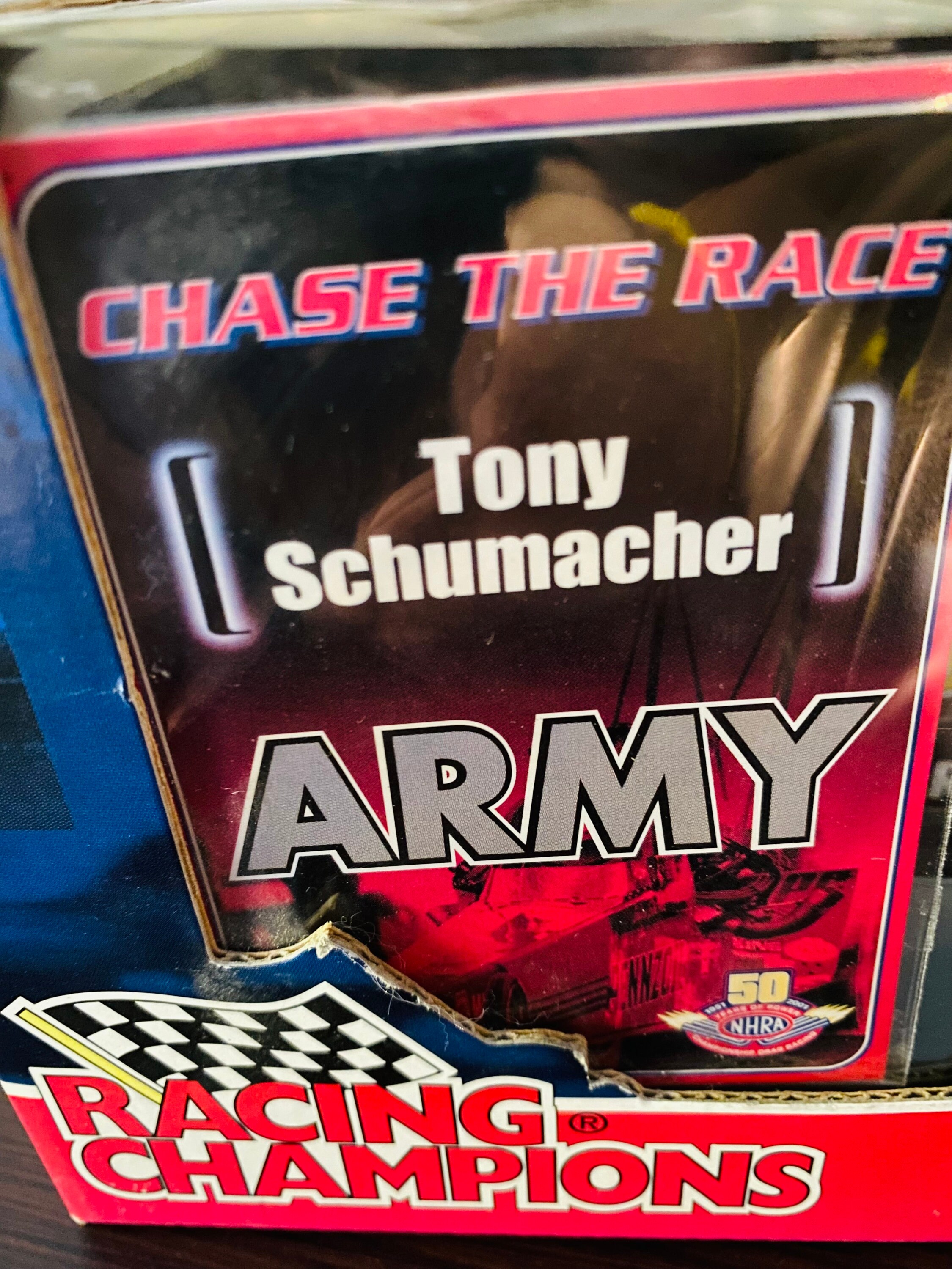 Army Tony Schumacher Diecast Dragster by Racing Champions NHRA 1:24 ...