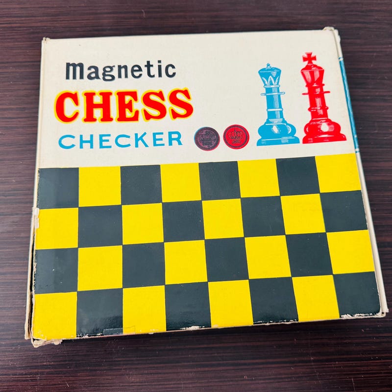 Magnetic Checkers - Etsy