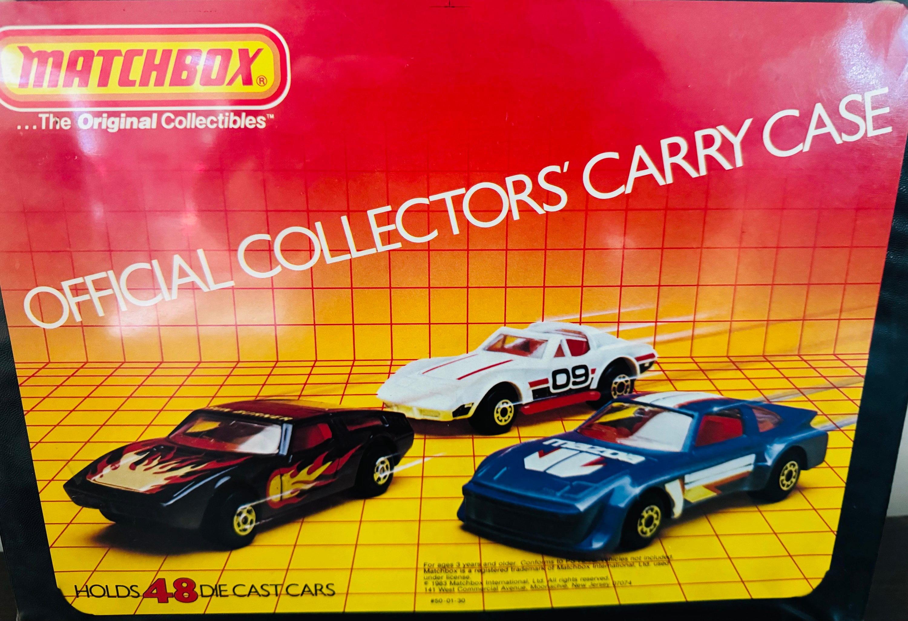 1980's Official matchbox Collectors Case Carry Case Holds 48 Diecast ...