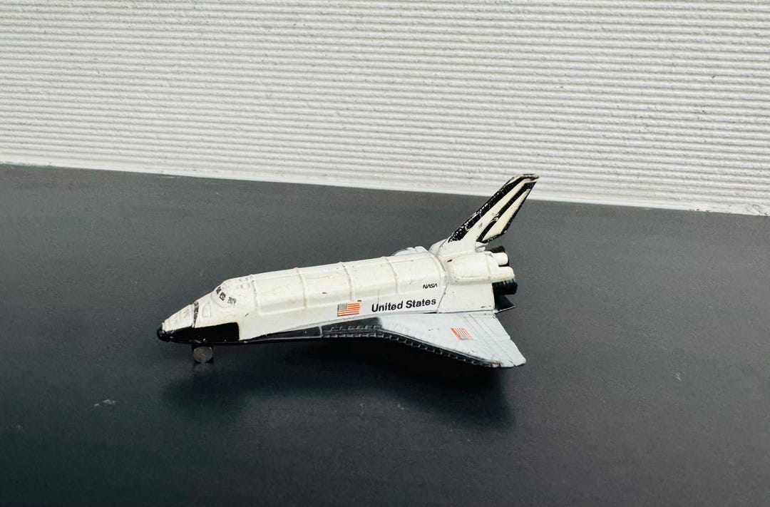 Vintage Diecast Space Shuttle A148 1982 Zee Toys Dyna-flights United ...