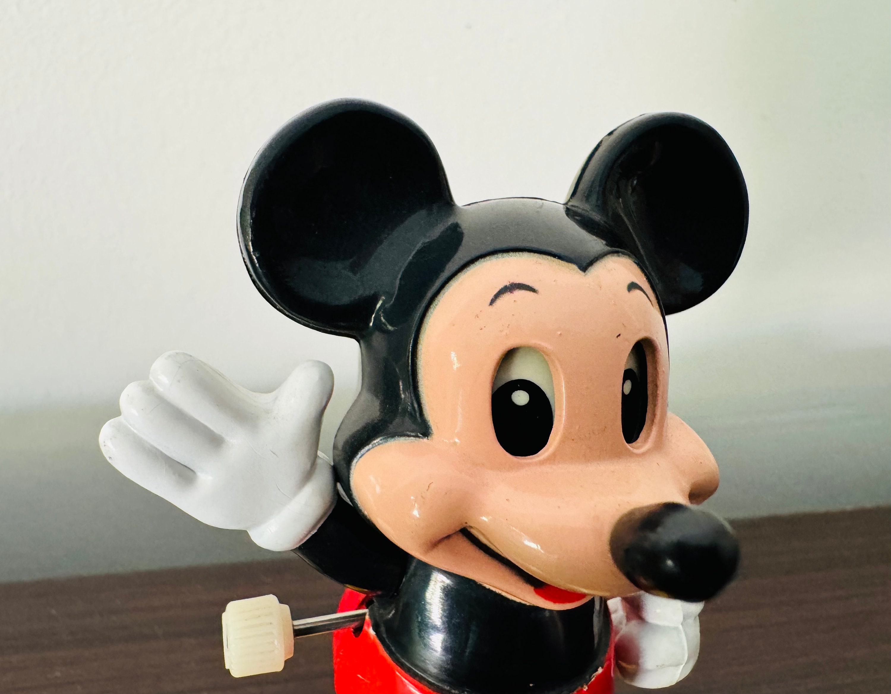 Walt Disney Mickey Mouse Vintage Wind up Ramp Walker Disney Cartoon ...