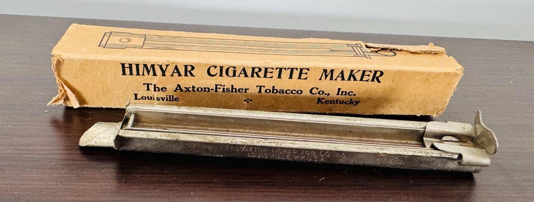 Vintage Cigarette Maker Himyar the Axton-fisher Tobacco Co. Inc ...
