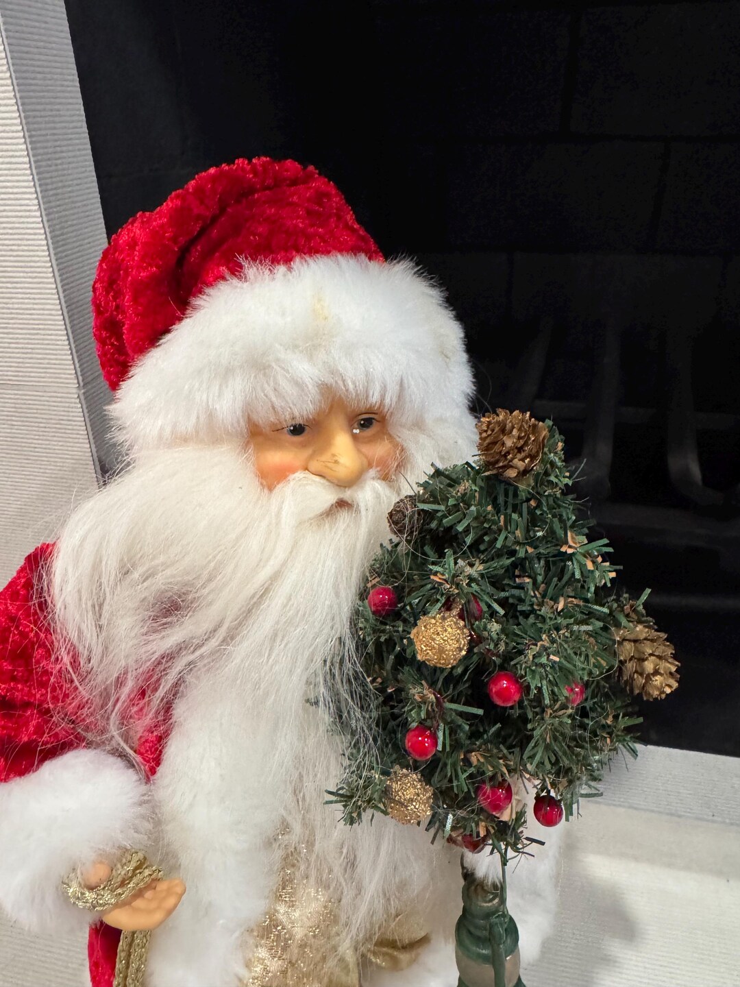 Vintage Standing Santa Christmas Decor by Dan Dee Collectors Choice ...