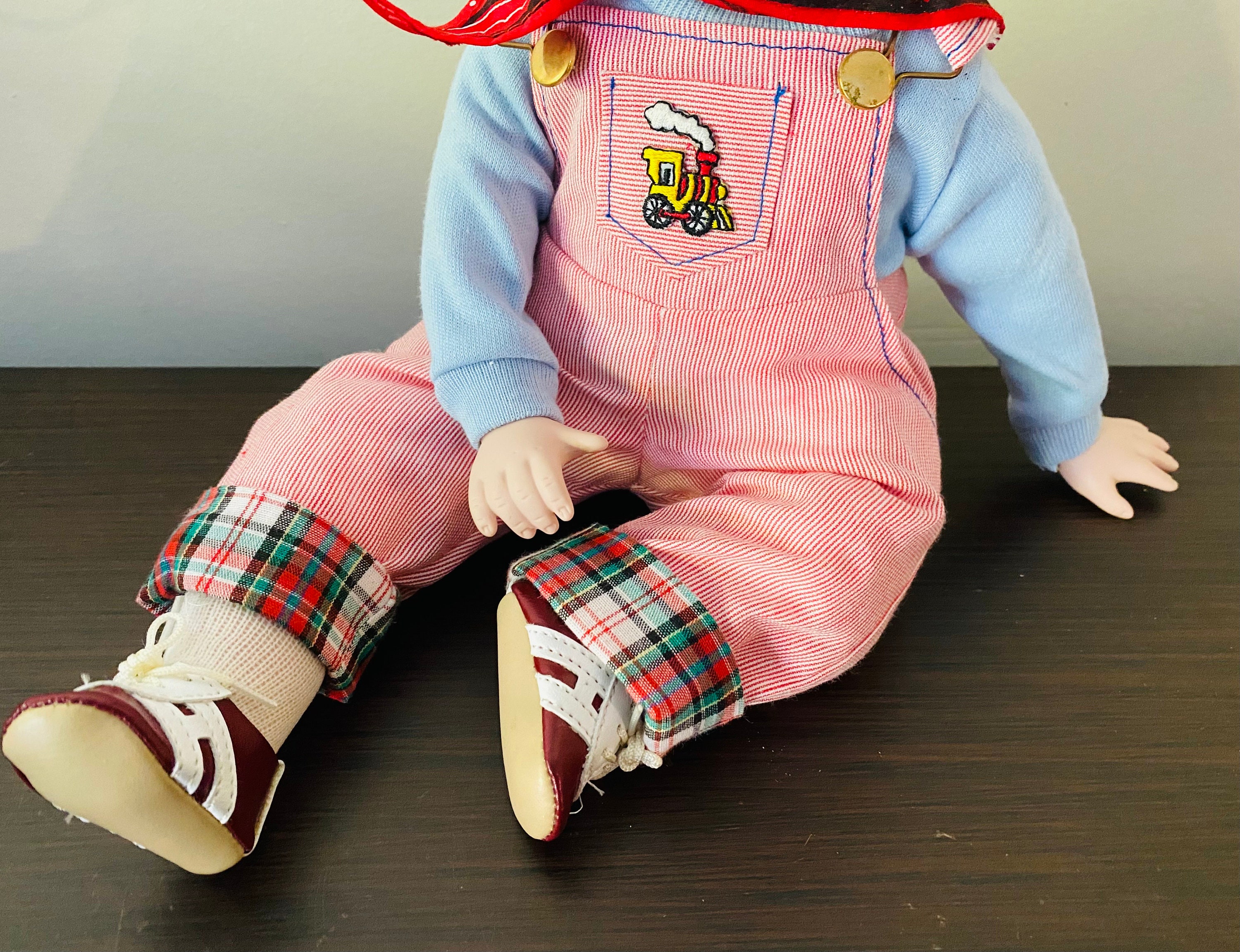 The Danbury Mint Porcelain Engineer Doll Jimmy by Elke Hutchens Vintage ...