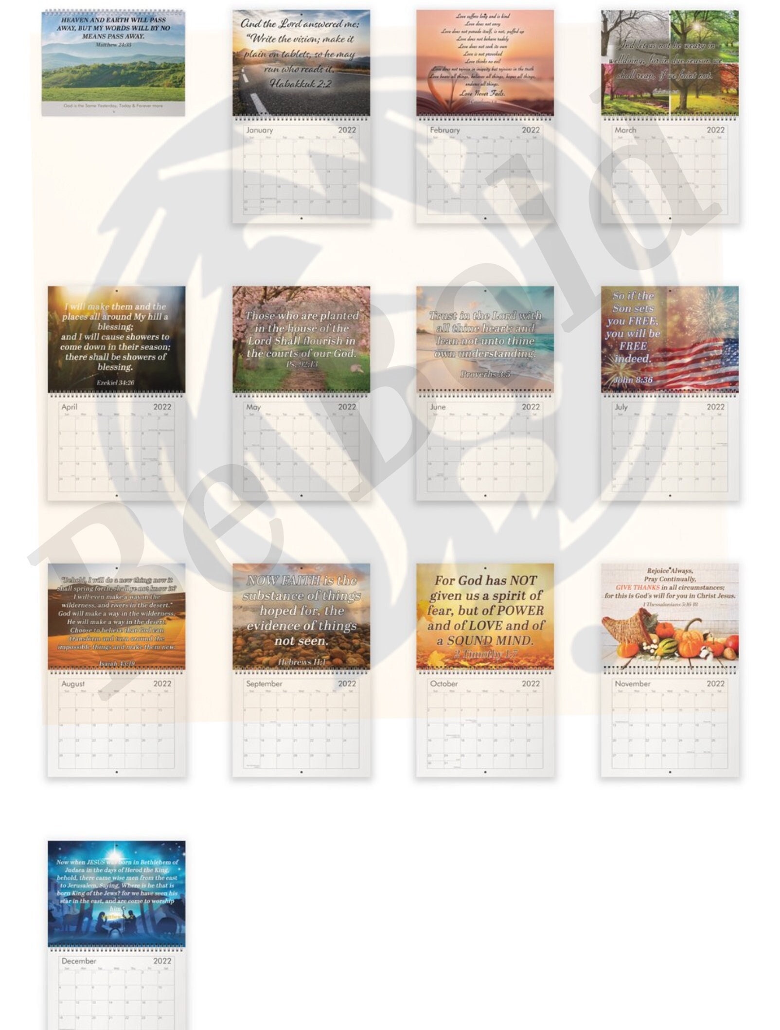 Motivational Calendar 2023 - Etsy