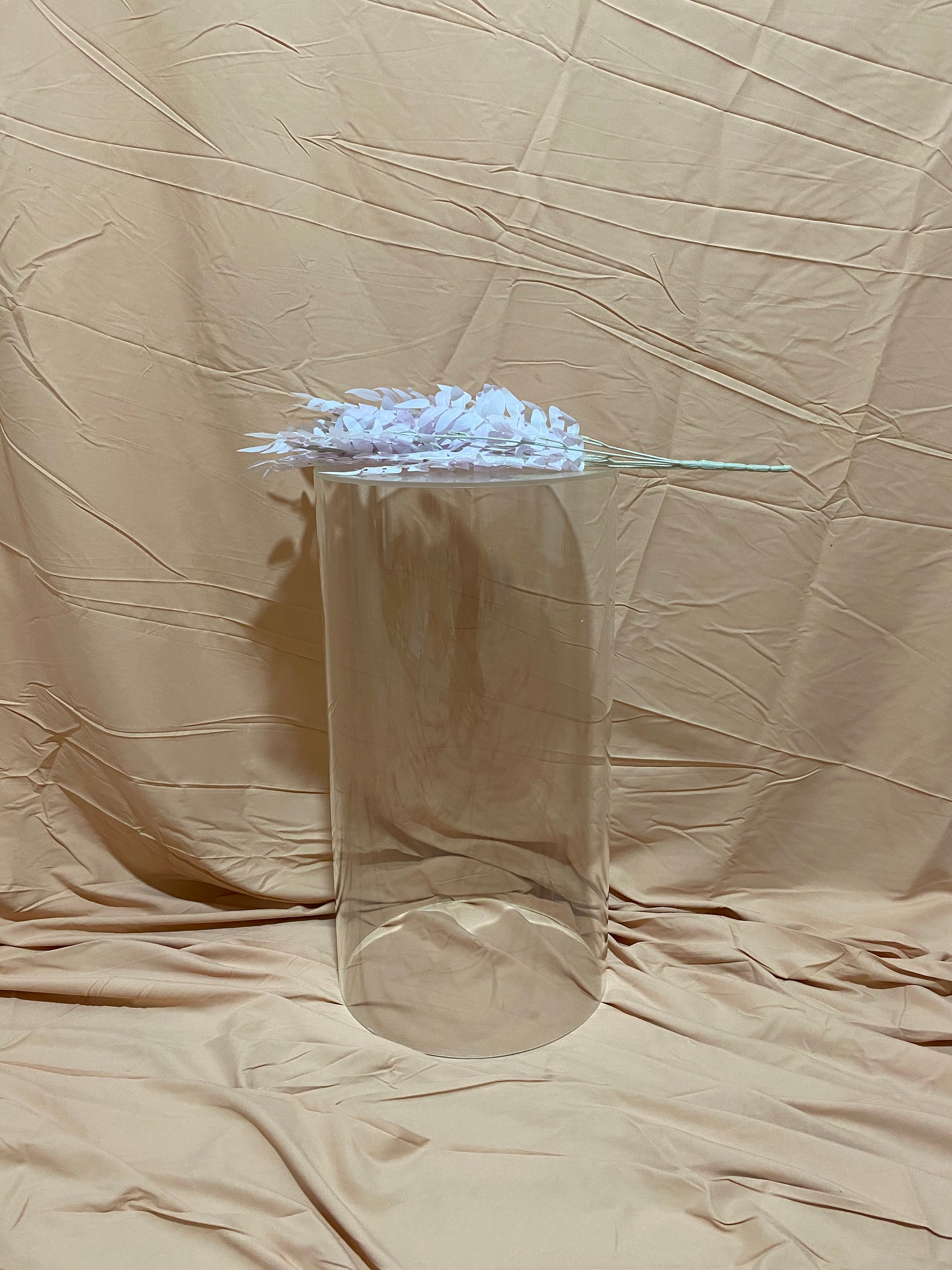 Round Clear Acrylic Cylinder Display Plexiglass Column Plinths - Etsy Round Clear Acrylic Cylinder Display Plexiglass Column Plinths - Etsy
