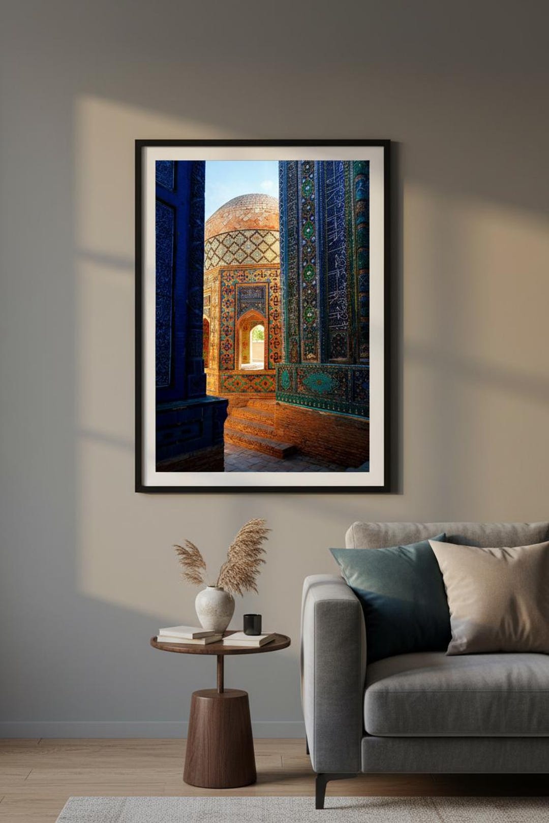 Blue Mosque Art Print | Islamic Architecture Canvas Wall Art - Etsy