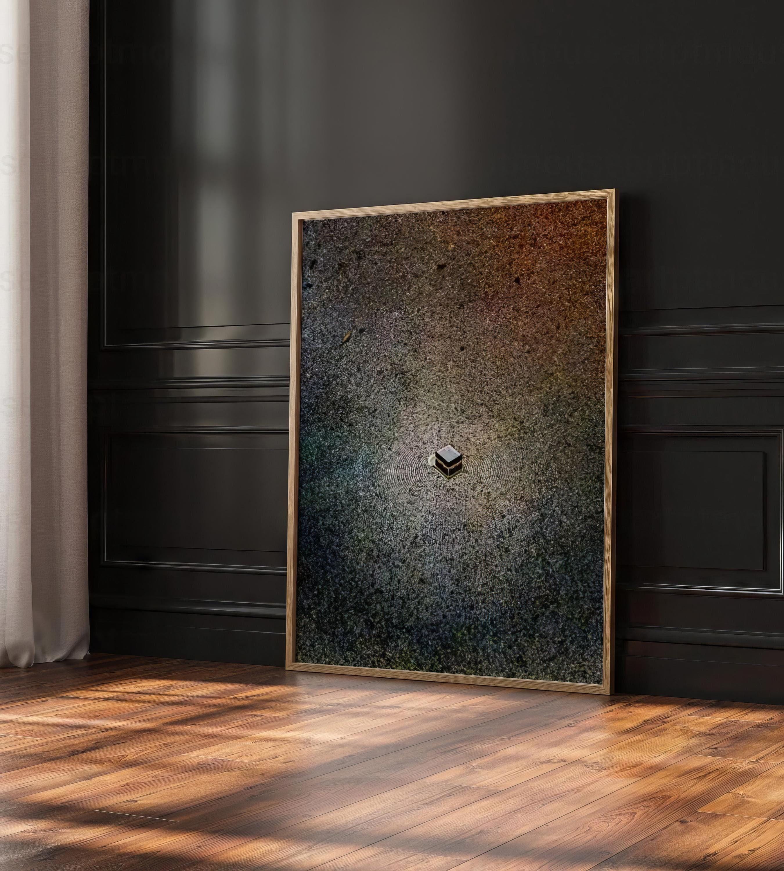 Holy Kaaba the Masses - Islamic Wall Art for Home Decor - Modern ...