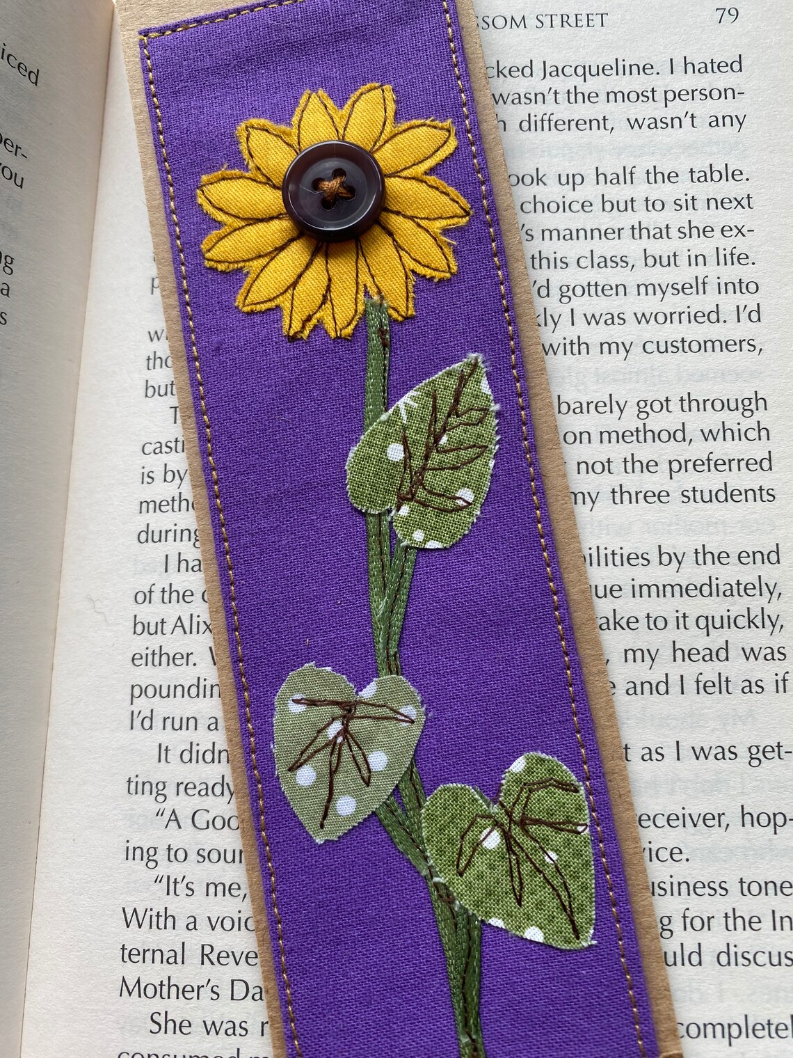 Sunflower Bookmark - Etsy