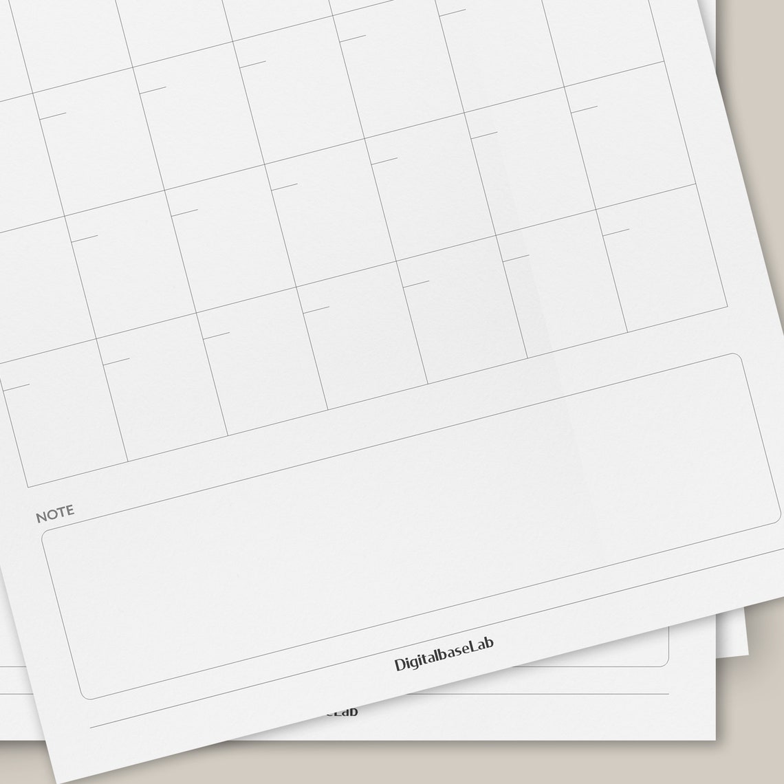 Monthly Planner Printable/ Planner Inserts/ Planner Pages/ - Etsy