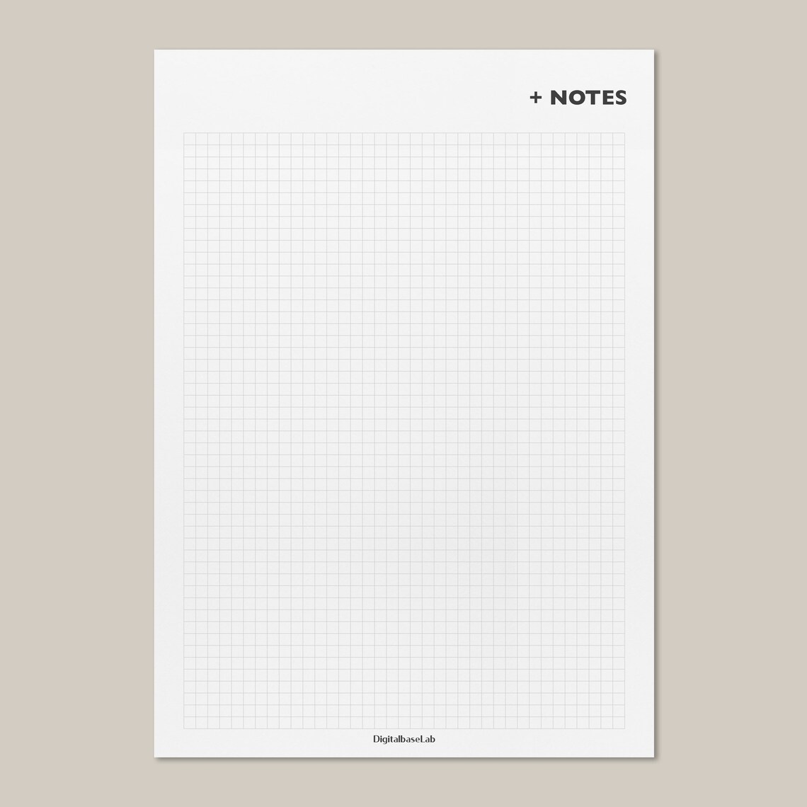 Printable Paper/ Lined Dot Grid Paper/ Lined Dotted Grid | Etsy