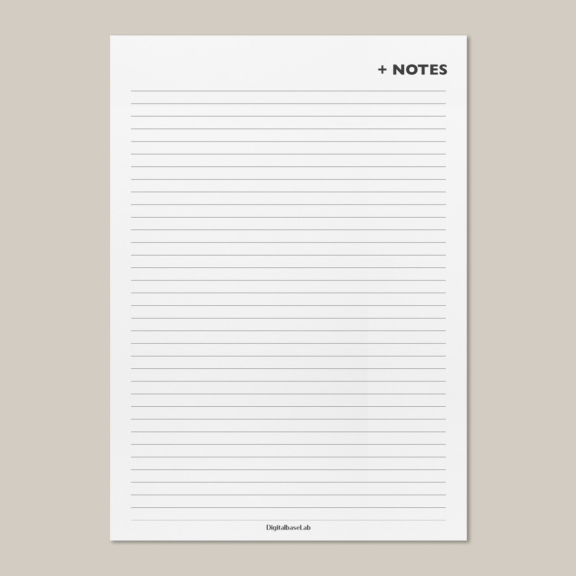 Printable Paper/ Lined Dot Grid Paper/ Lined Dotted Grid - Etsy