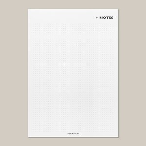 Printable Paper/ Lined, Dot, Grid Paper/ Lined, Dotted, Grid Paper/ A4 ...