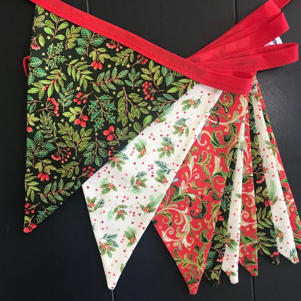 Christmas Bunting - Etsy