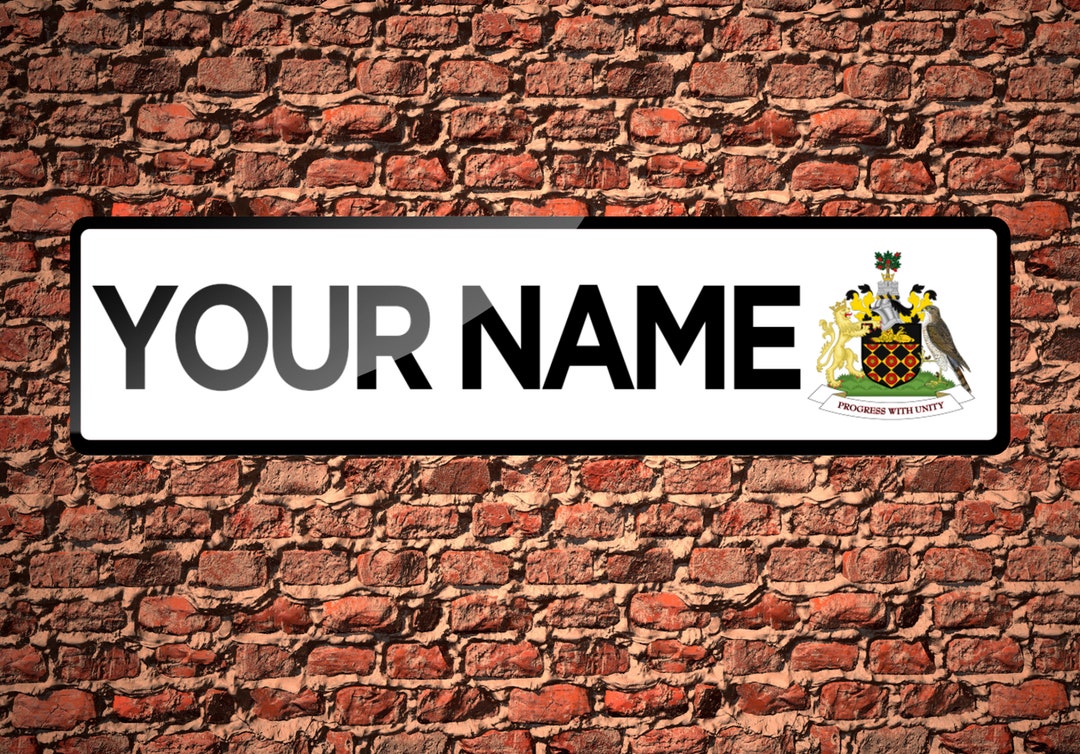 Create Your Own Road Sign, Street Sign, Garage, Shed, Man Cave, UK ...