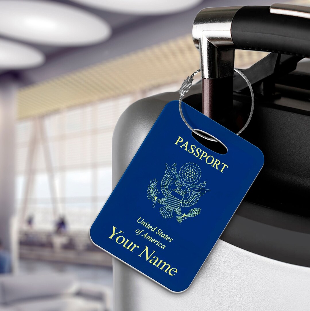 USA Passport Luggage Tag - Limited Edition - Exclusive! - Etsy